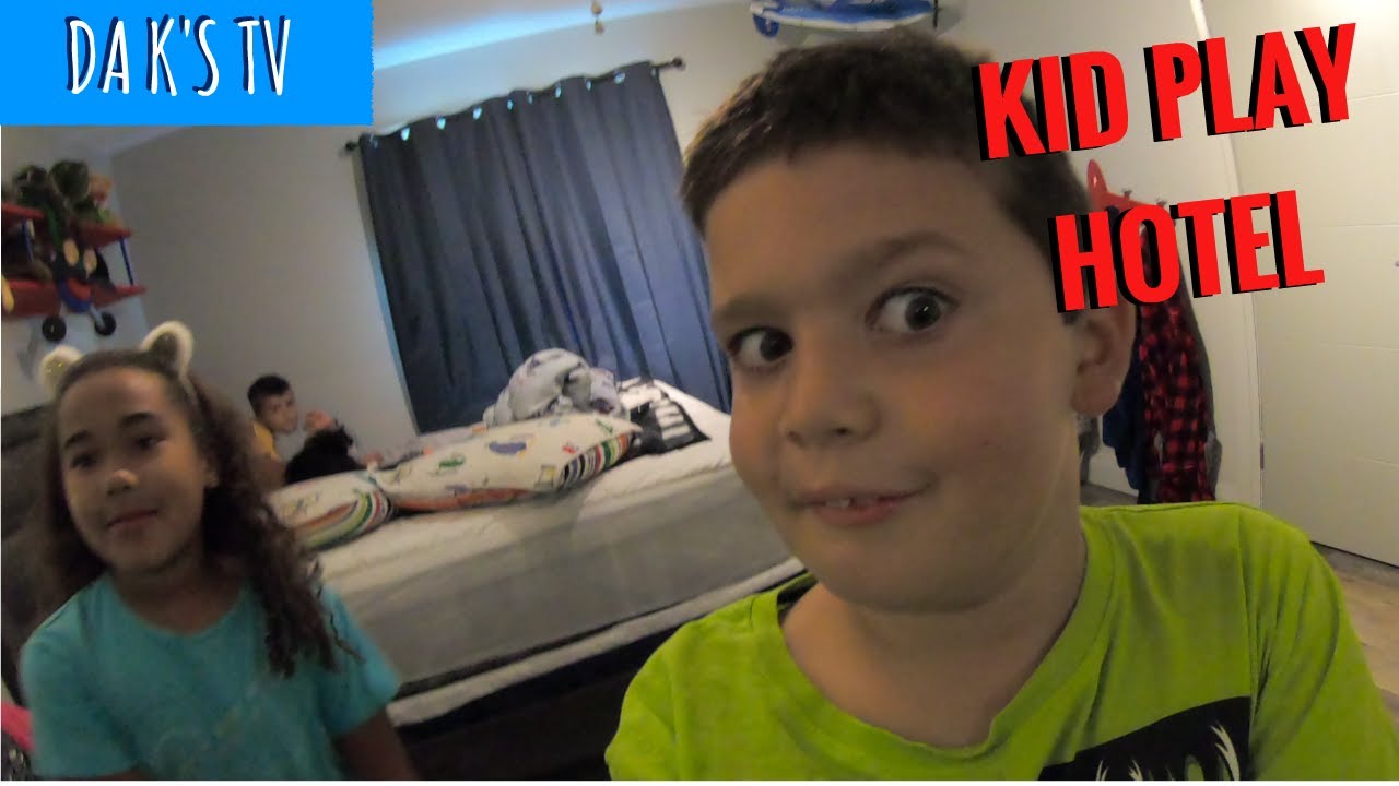 Kids wanted to play hotel. They were pretending to be homeless. - YouTube