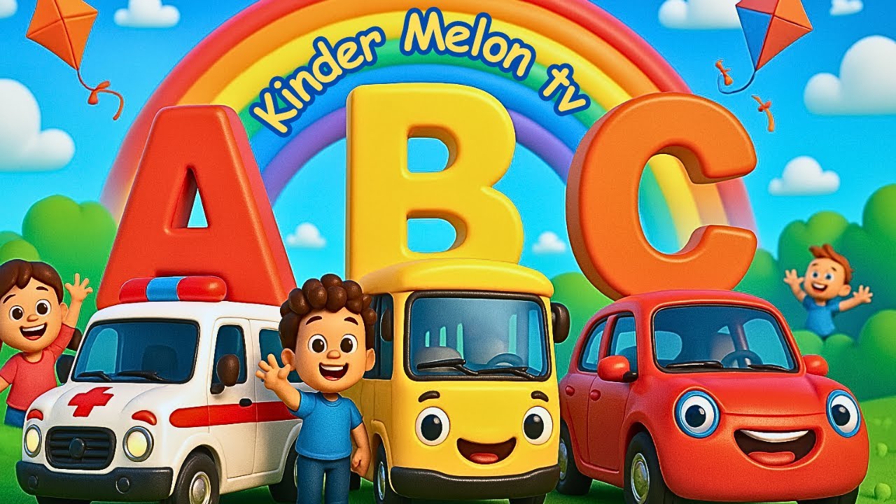 ABC with Vehicles | Learn Alphabet with Cars, Trucks & More | Fun ...