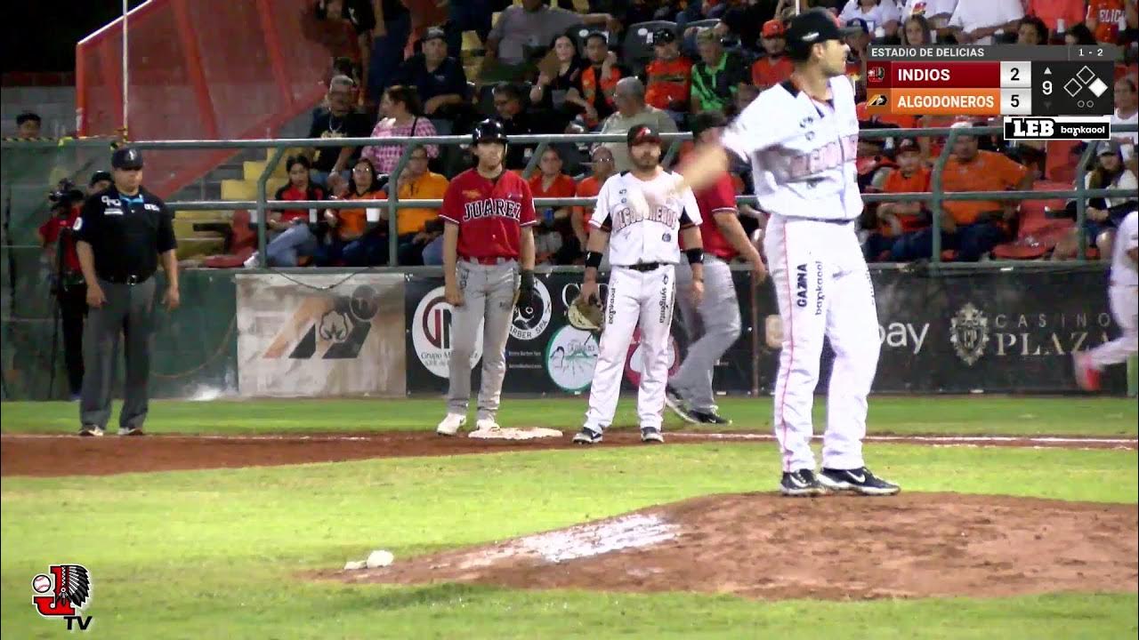 Indios de Ciudad Juarez vs Algodoneros de Delicias - YouTube