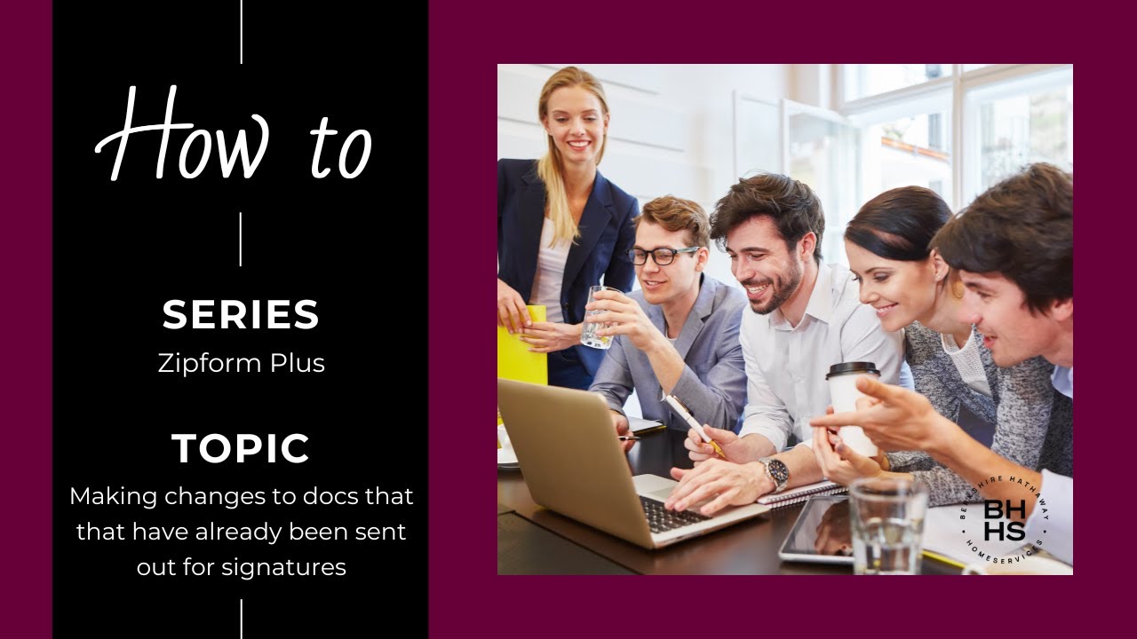 Zipform Plus | Making changes to completed documents - YouTube