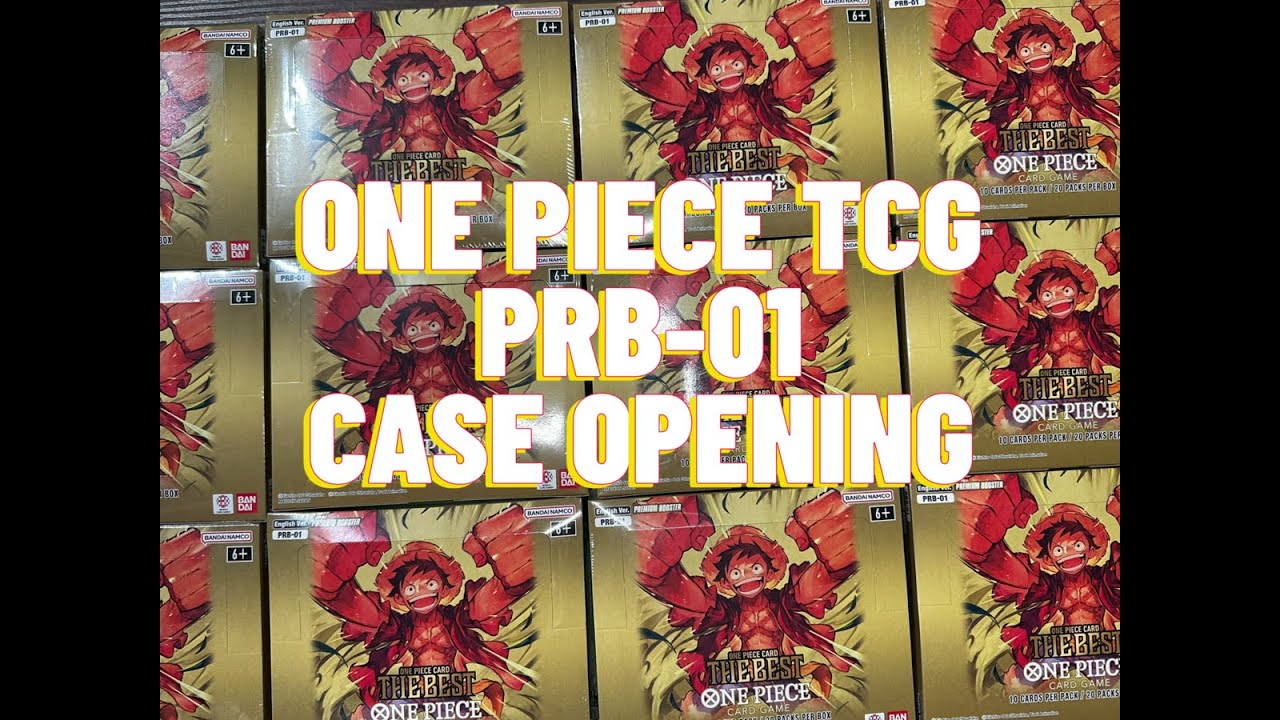 One Piece TCG - PRB-01 Case Opening! GODPACK?!?! - YouTube