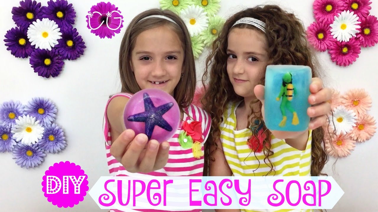DIY SOAP BARS! SO CUTE! - YouTube
