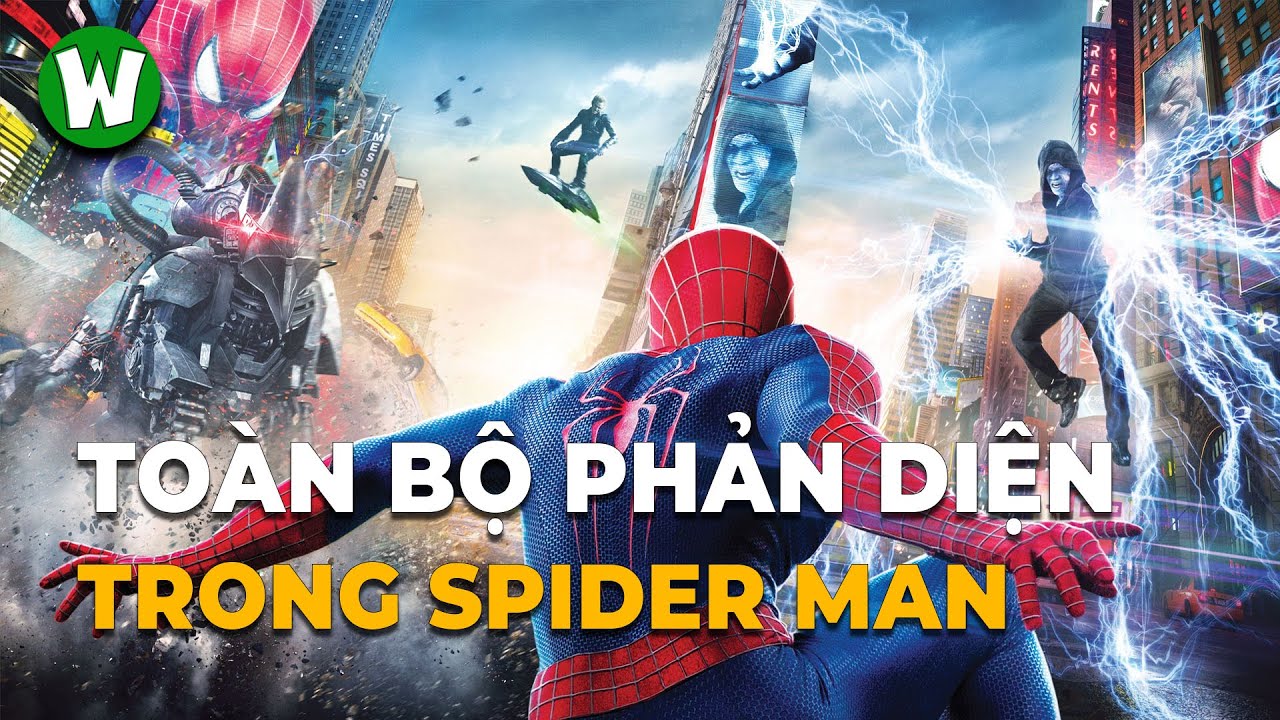 Toàn Bộ Hành Trình Của Các Phản Diện Trong SPIDER-MAN - YouTube