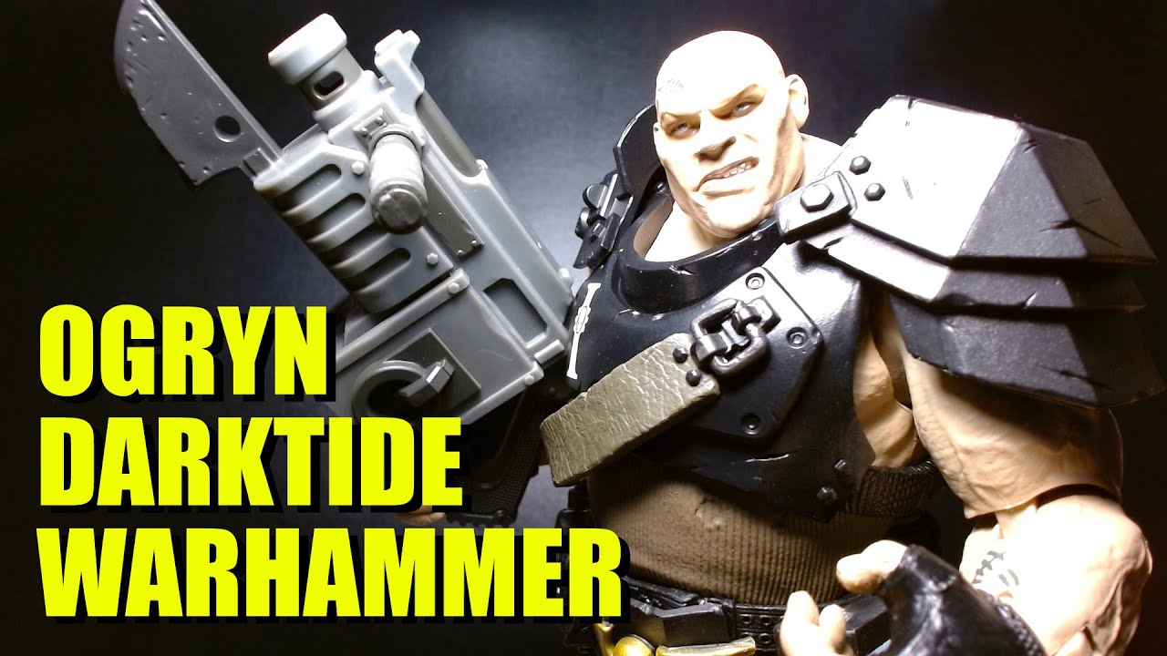 McFarlane Ogryn Warhammer 40k Darktide Action Figure Unboxing and ...