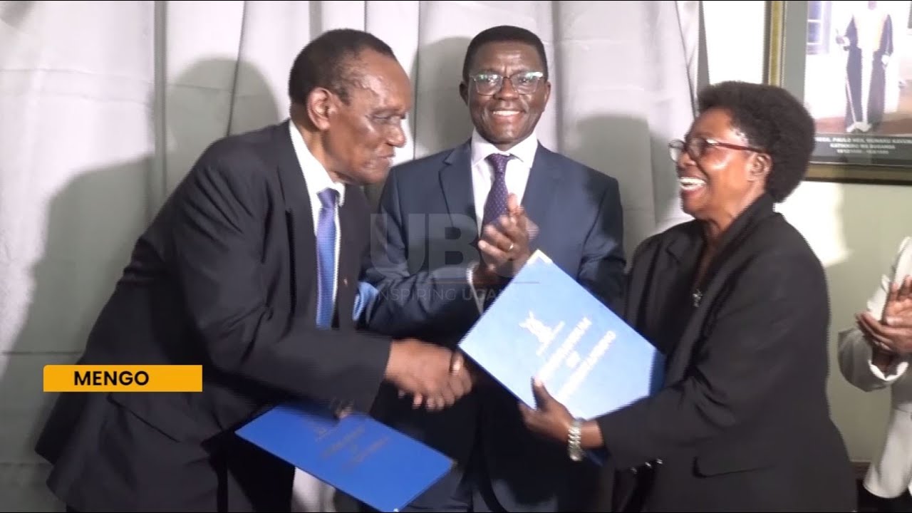 Ernest Cook university (ecurei) signs MOU with Buganda Kingdom - YouTube