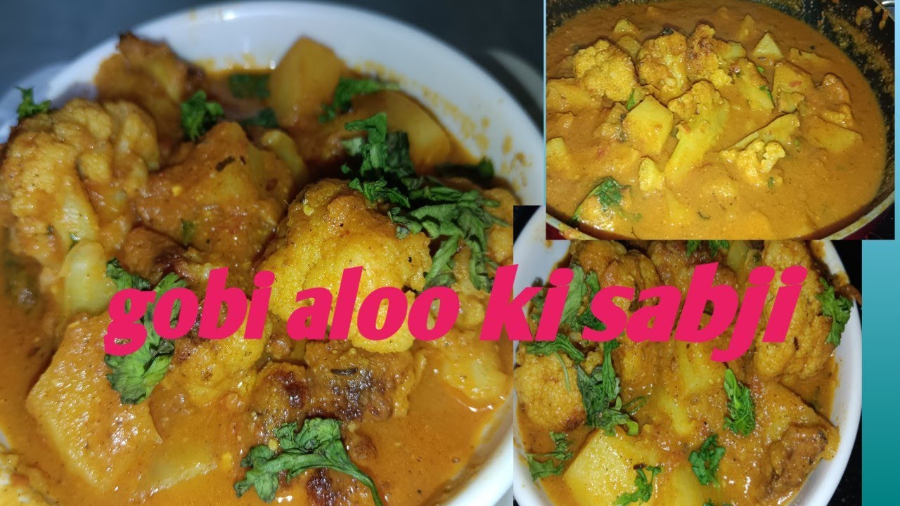 गोबी आलू की रेसिपी|how to make potato & flower|simple & easy recipe ...