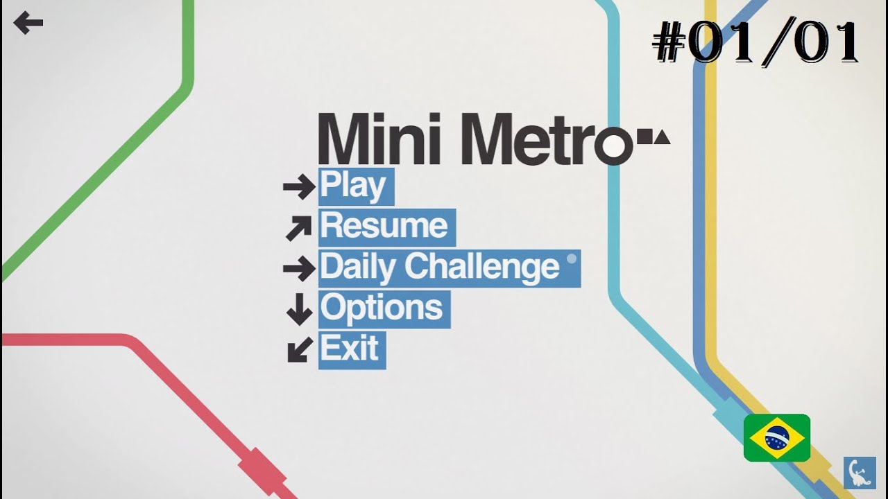 Mini Metro | Conhecendo | Gameplay em PT-BR - YouTube