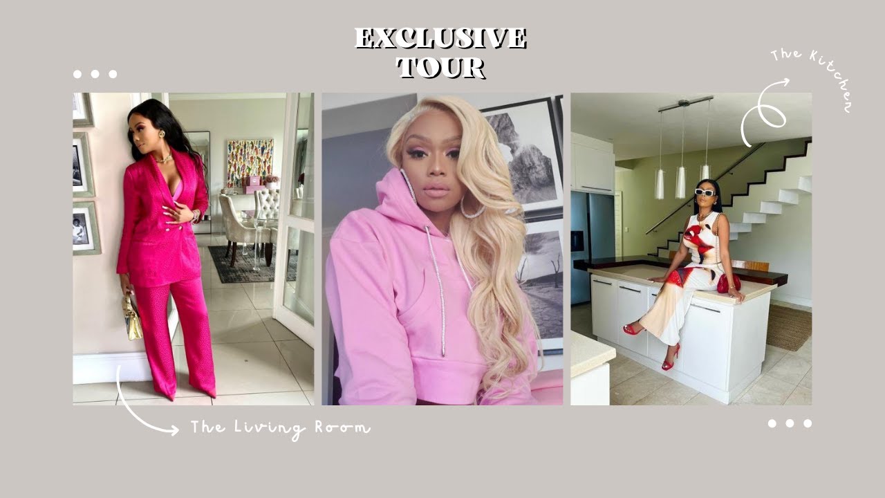 A Peek Inside Bonang's New Luxury Home - YouTube