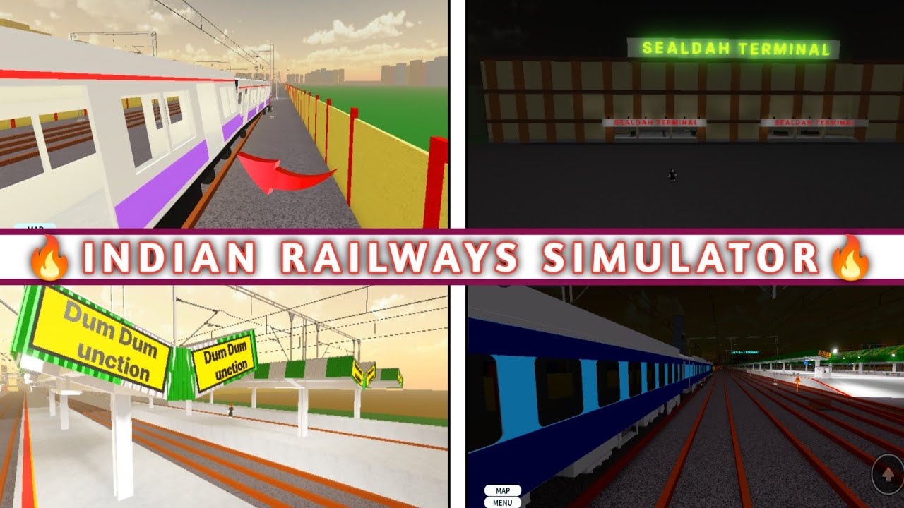 New Indian Train Simulator Game For Android | Indian Railway Simulator ...