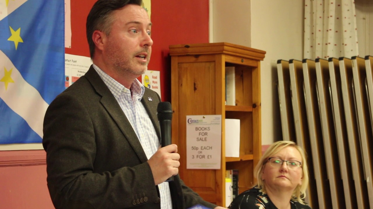 Alyn Smith MEP speaks at Scotland's Place in Europe in Kirkintilloch ...