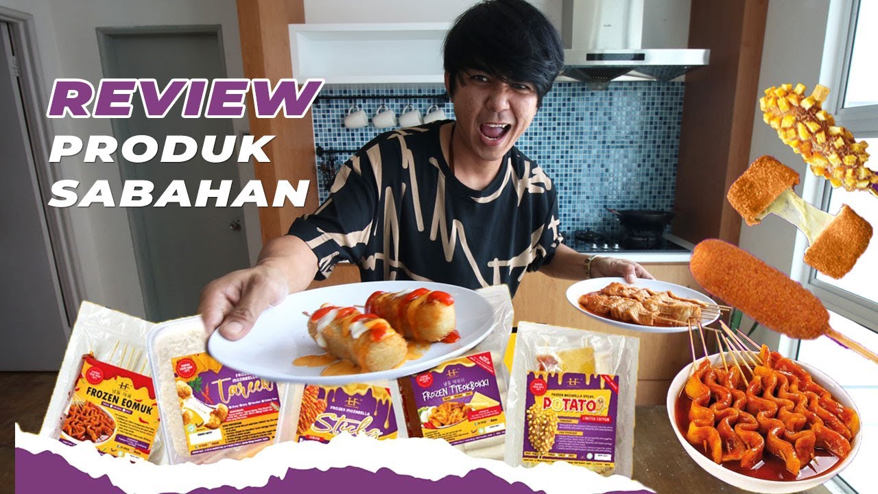 REVIEW PRODUK LOCAL SABAHAN || LF FROZEN FOOD DARI BEAUFORT !! - YouTube