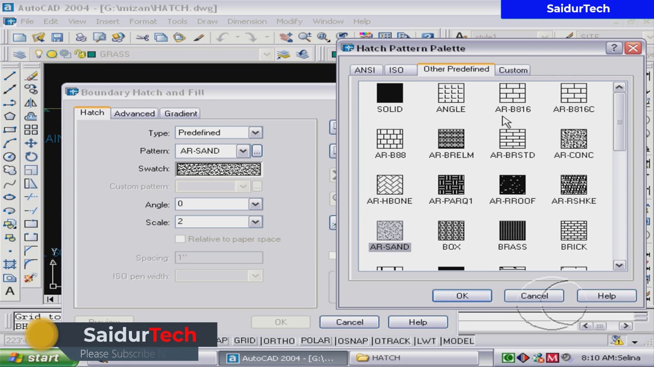 How to use HATCH Effect for Professional Building Design Bangla ...