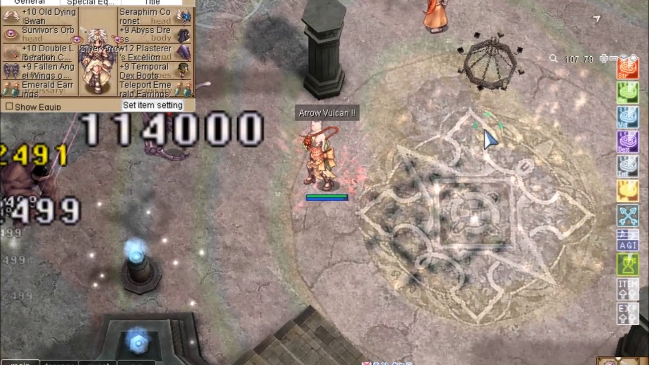 【iRO】Arrow Vulcan（アローバルカン） - Wanderer - YouTube