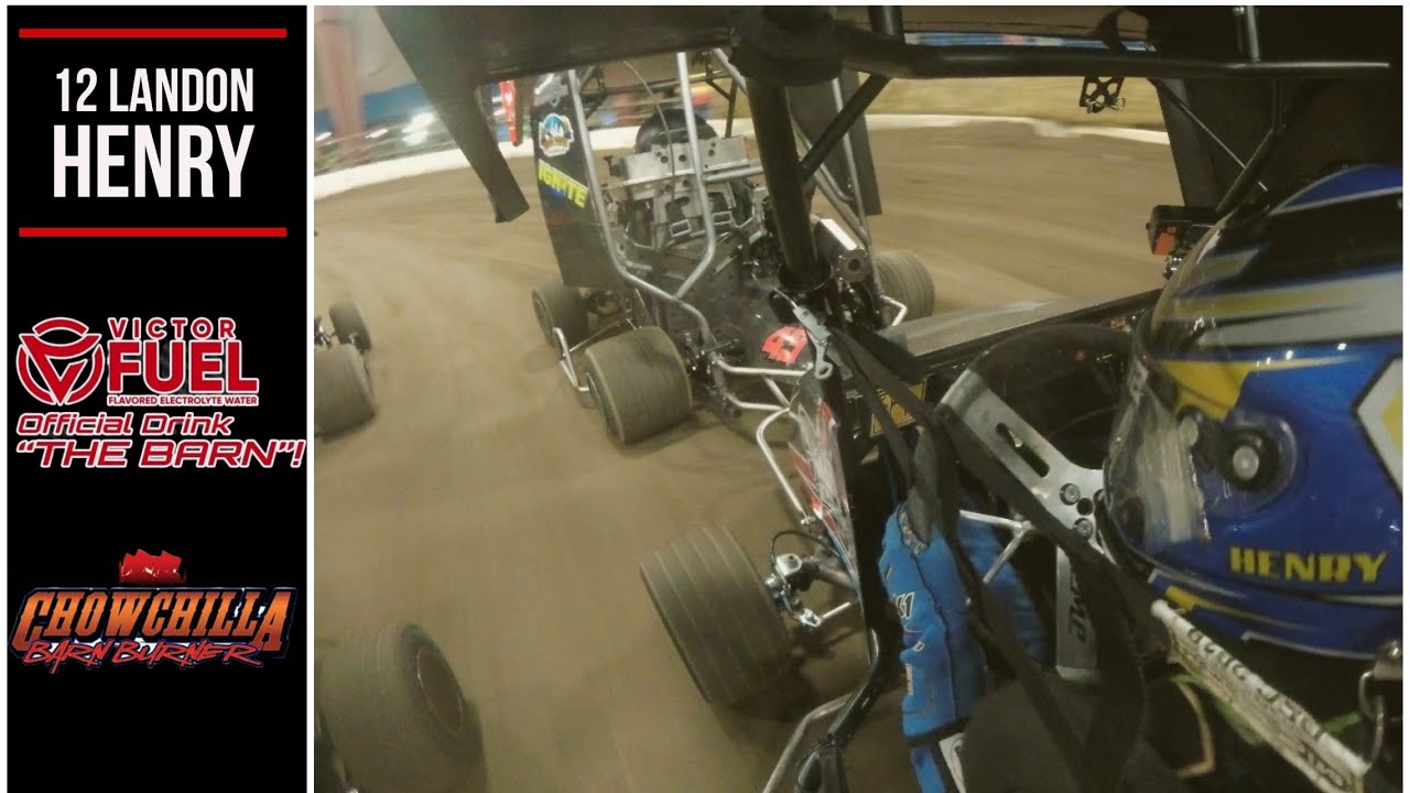Chowchilla Barn Burner 250 Outlaw Kart ONBOARD: 12 Landon Henry January ...