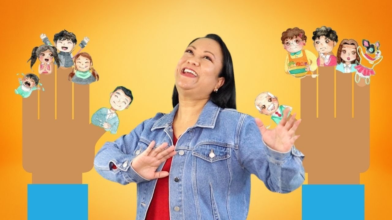 Finger Family Song (Tagalog/english version) Kids Songs & Nursery ...