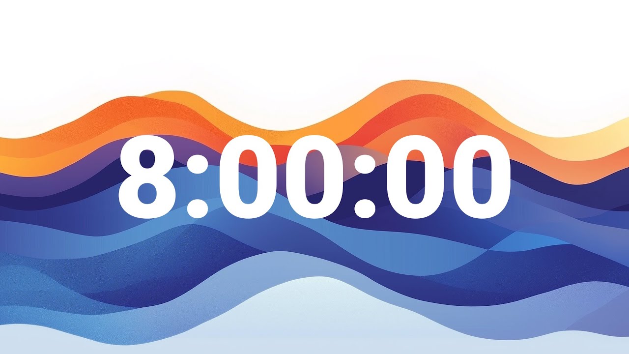 8 Hour Timer With Alarm - YouTube