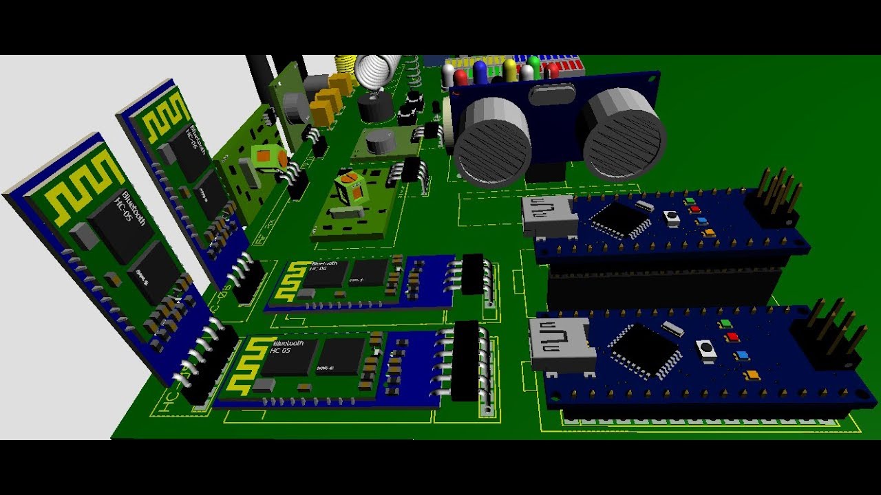 Biblioteca Adicional de Componentes 3D Proteus Ares Isis - YouTube