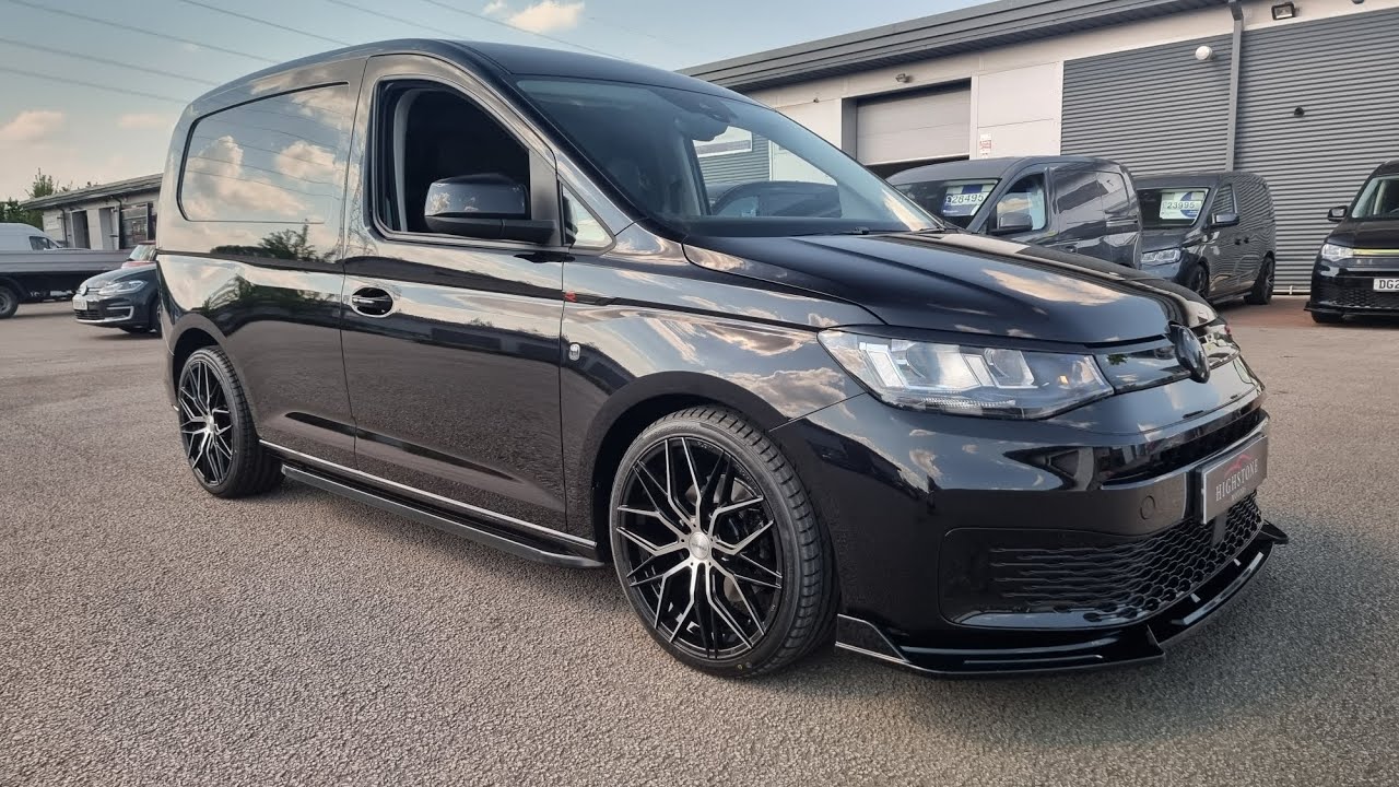 volkswagen Caddy SPORTLINE EDITION R mk5 modified Lowered alloys ...