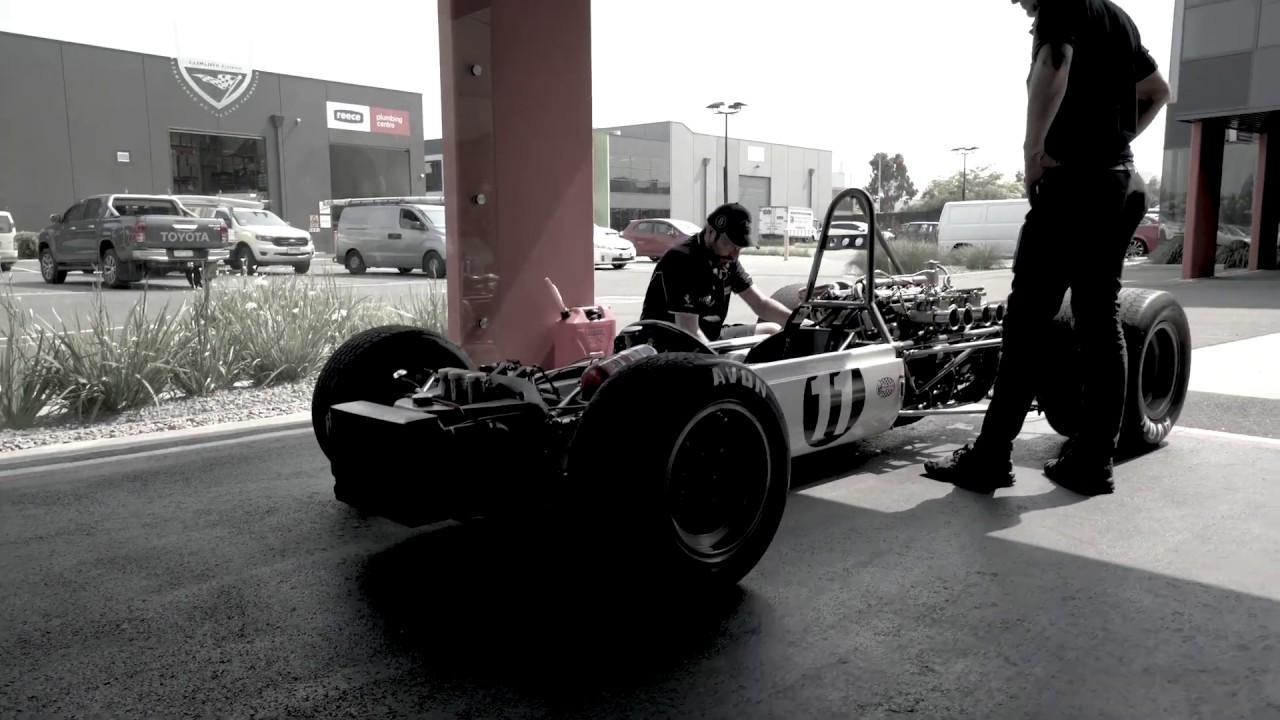 Brabham BT16 (1965) - Startup EDIT - YouTube