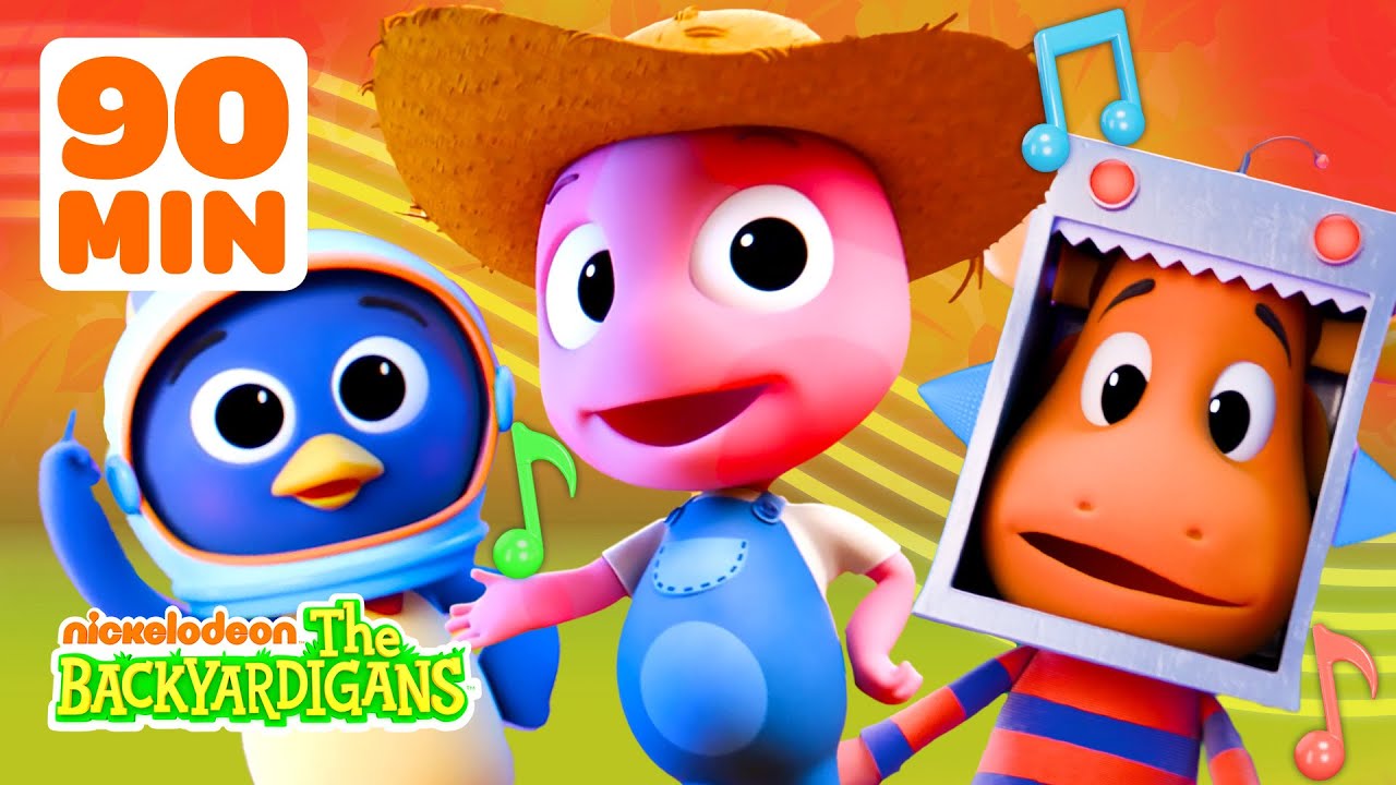 90 Minutes of EVERY NEW Backyardigans Song! w/ Tyrone, Pablo & Uniqua ...