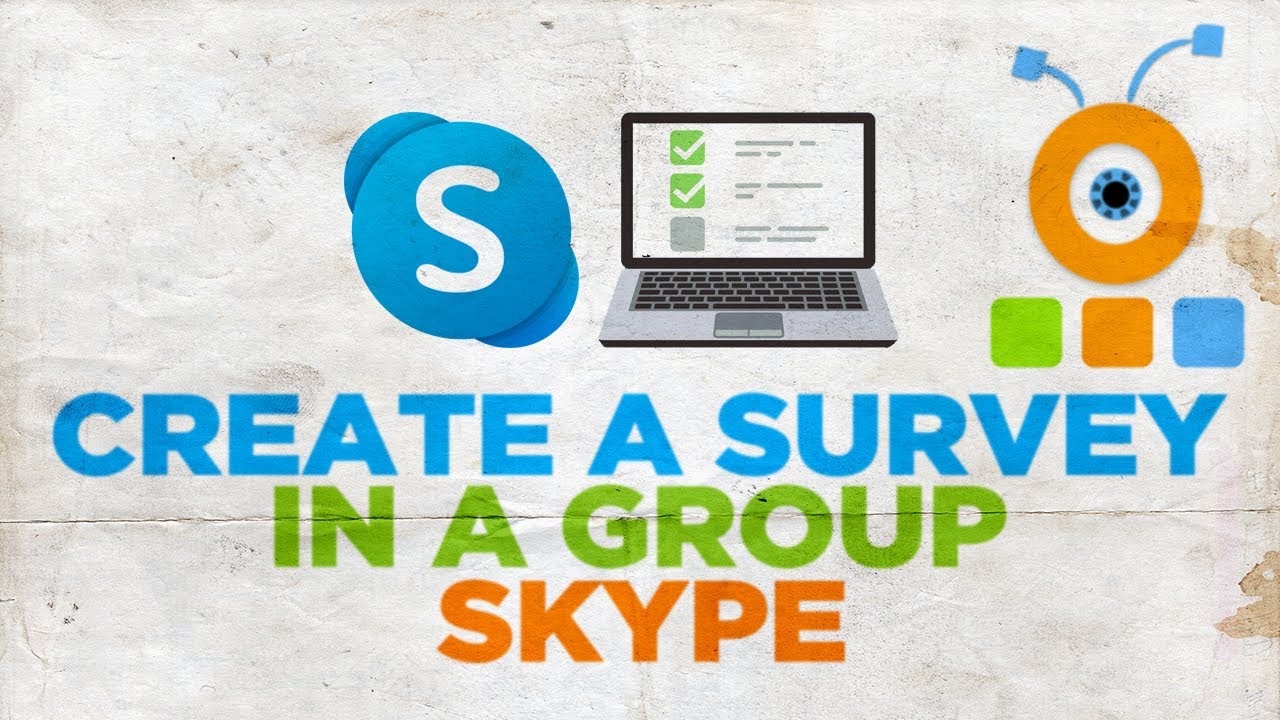 How to Create a Survey in a Group in Skype - YouTube