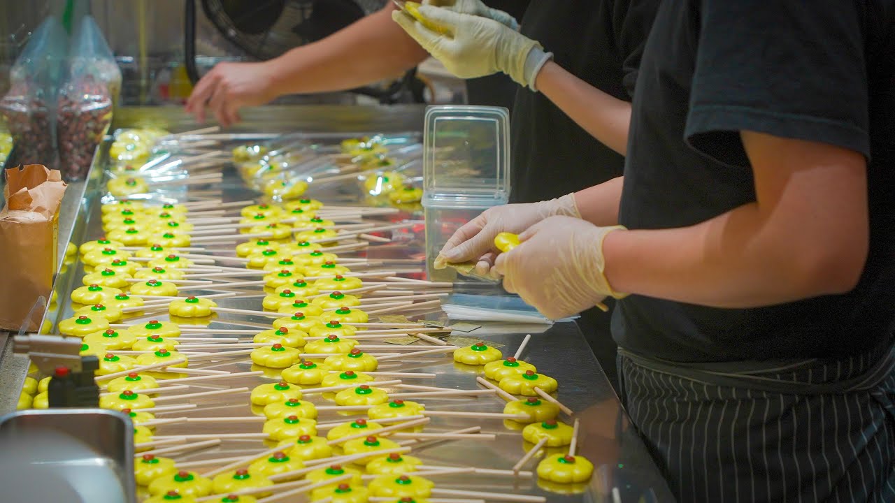 【ASMR】日本の飴職人！Japanese candy making techniques! Japanese Street Food ...