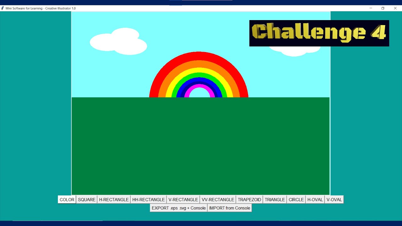 CHALLENGE 4. Mini Software for Learning - Creative Illustrator 1 - YouTube