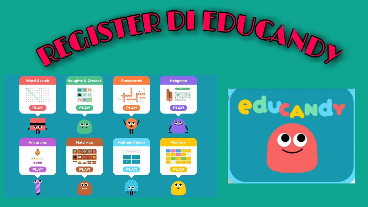 Cara Buat Akun di Educandy (Game Online Edukatif) / LS - YouTube
