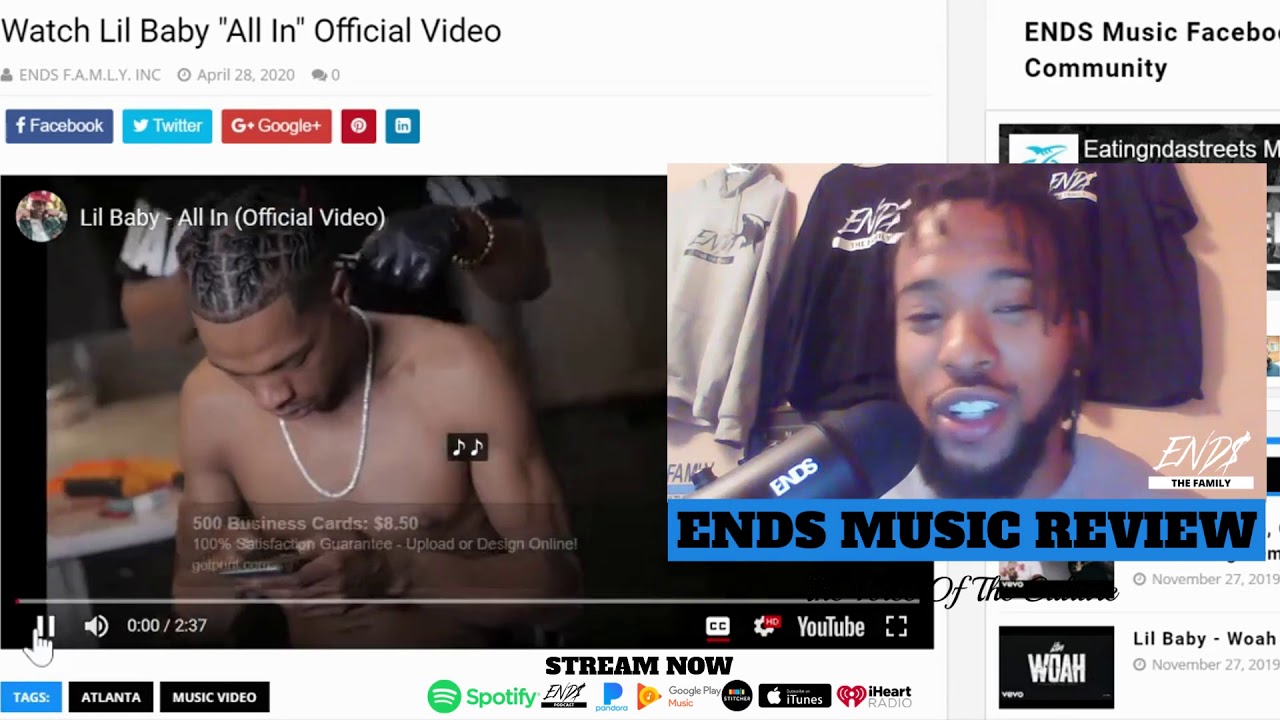 Lil Baby "All In" Official Music Video Review & Reaction - YouTube