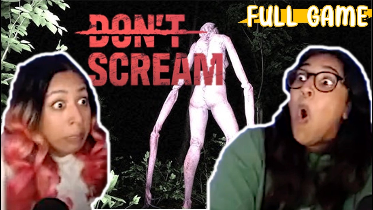 scream IRL and the game RESTARTS 😳 Don't Scream (full game) - YouTube