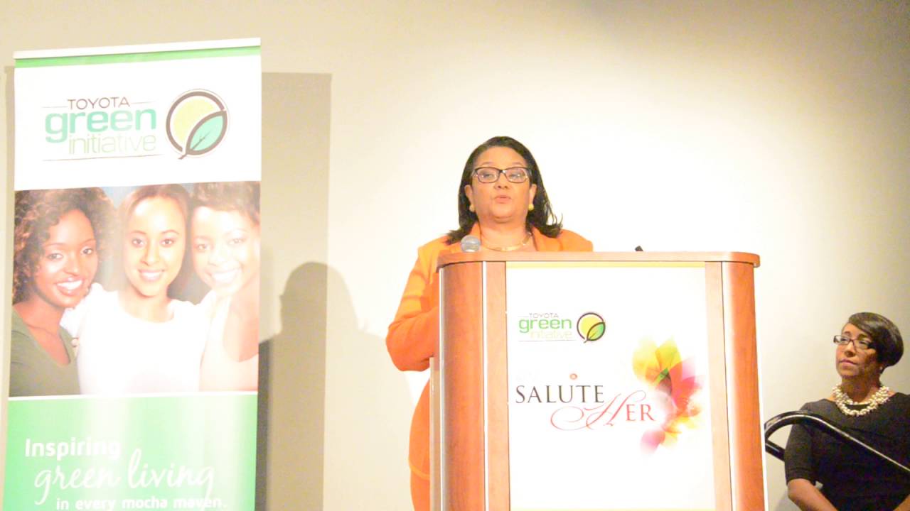 Salute Her: Beauty of Diversity luncheon Carla Reid - YouTube