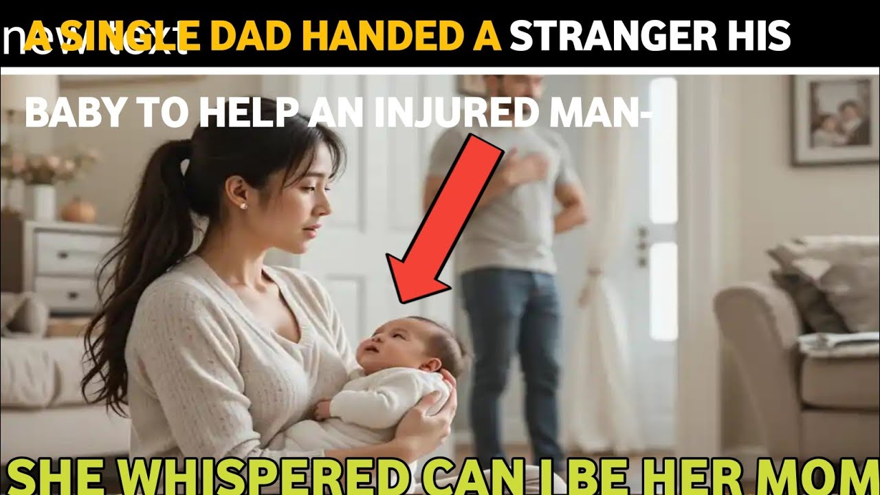 A Single Dad Handed A Stranger His Baby To Help An injured Man- She ...