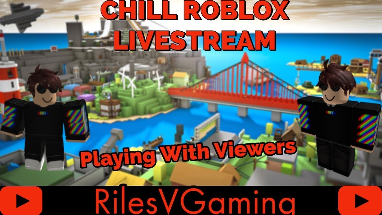 🔴ROBLOX LIVESTREAM NOW🔴Robux Giveaways!! road to 1300 subs! - YouTube