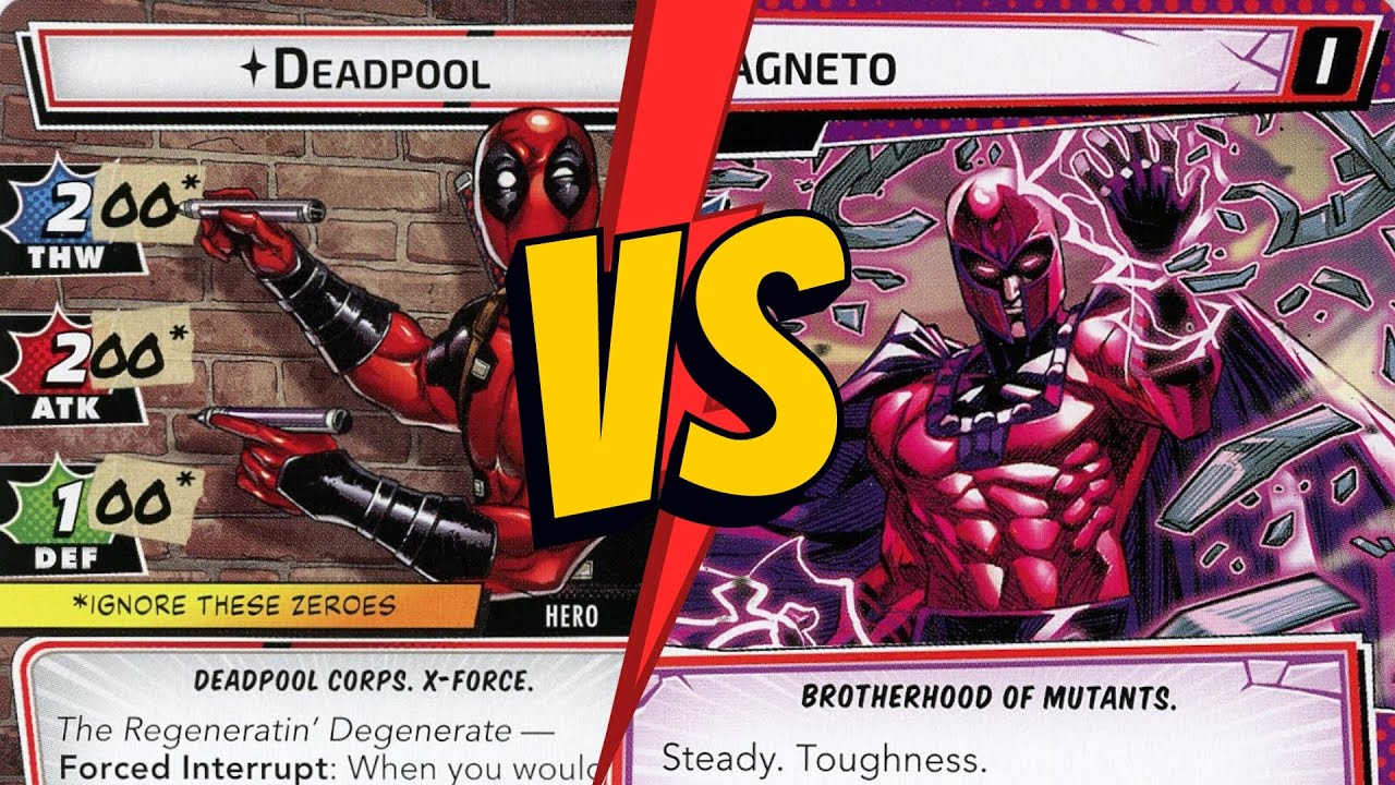Deadpool vs. Magneto - Marvel Champions - YouTube