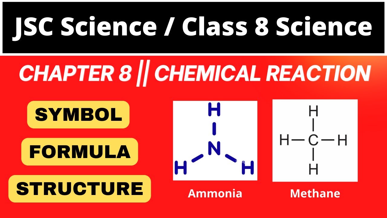 Symbol, Formula | Class 8 Science Chapter 8 | JSC Science Chapter 8 ...