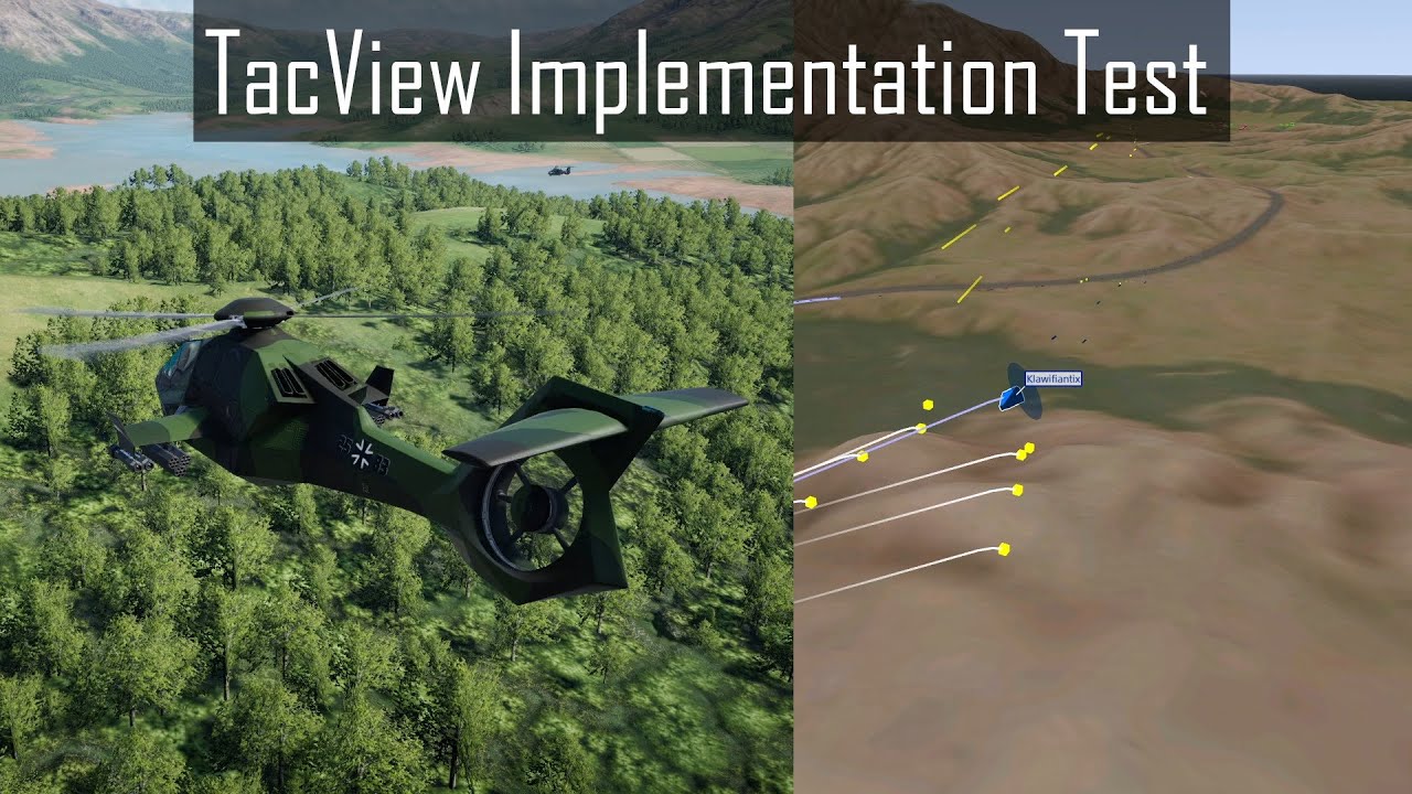 Nuclear Option - TacView Implementation Test - YouTube