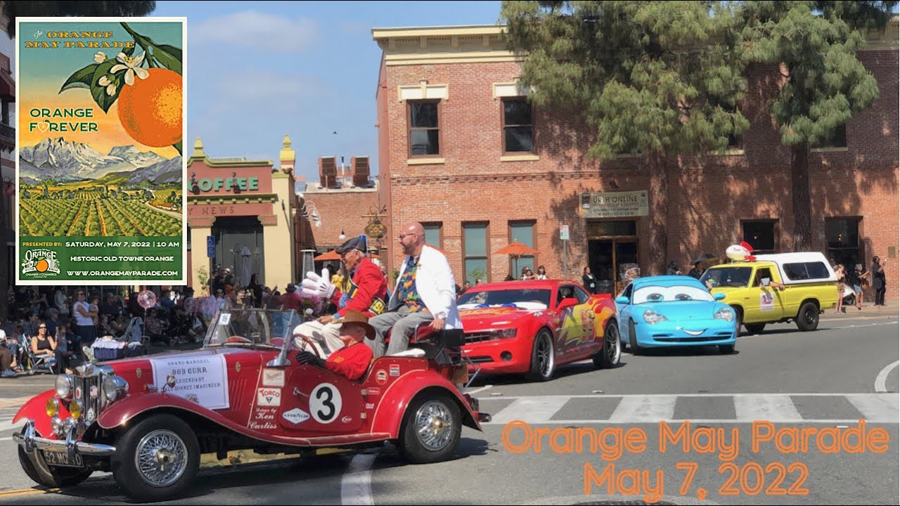 Orange May Parade with Grand Marshall Bob Gurr (Disney Imagineering ...
