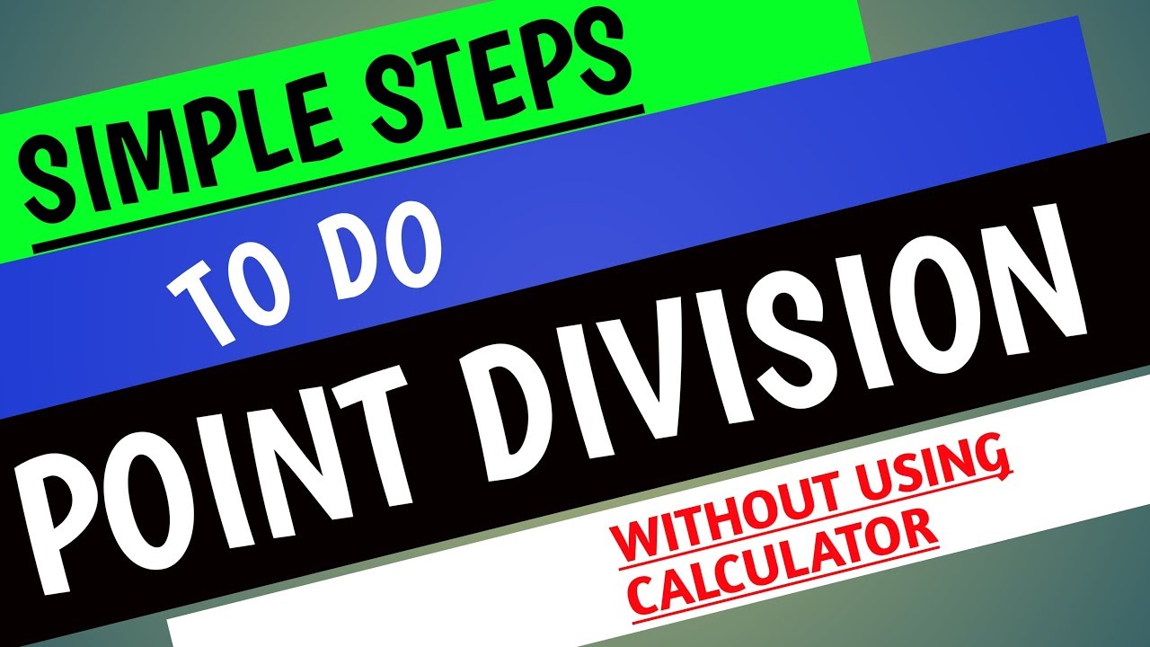 point division in short | maths ki trick in short - YouTube