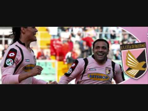 Inno del Palermo Calcio: Forza Palermo rosanero - YouTube
