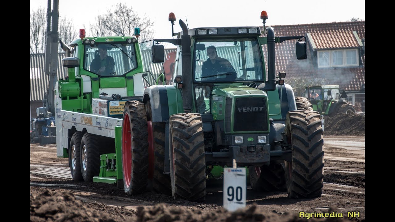 Roy Wessels trekkertrek Marle met Fendt 818 Turboshift - YouTube
