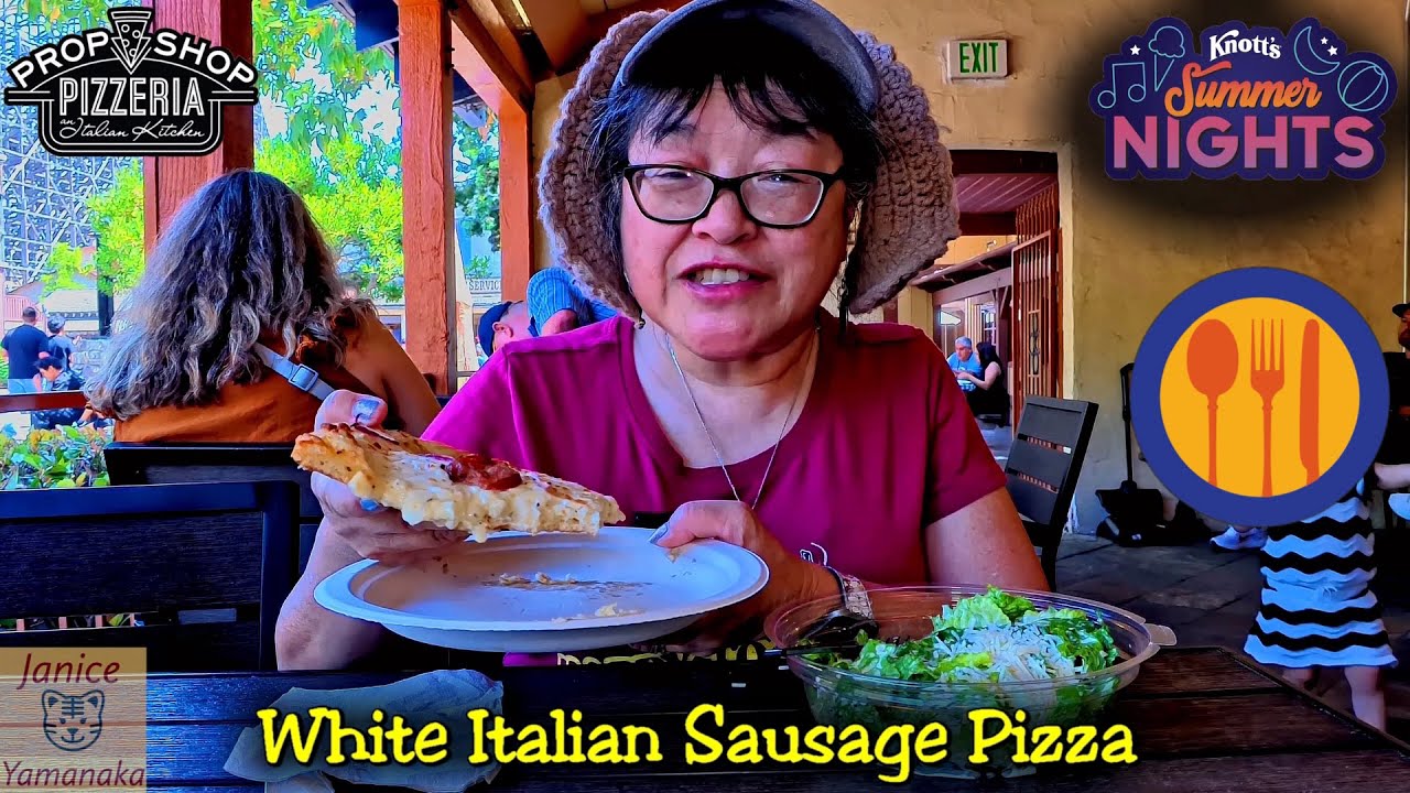 White Italian Sausage Pizza at Pizza Prop Shop Pizzeria: 2025 Flavors ...