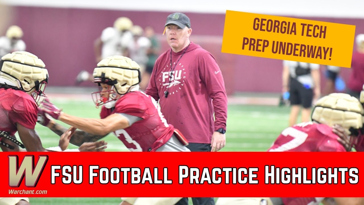 FSU Football Practice HIGHLIGHTS | Florida State Seminoles Day 18 ...