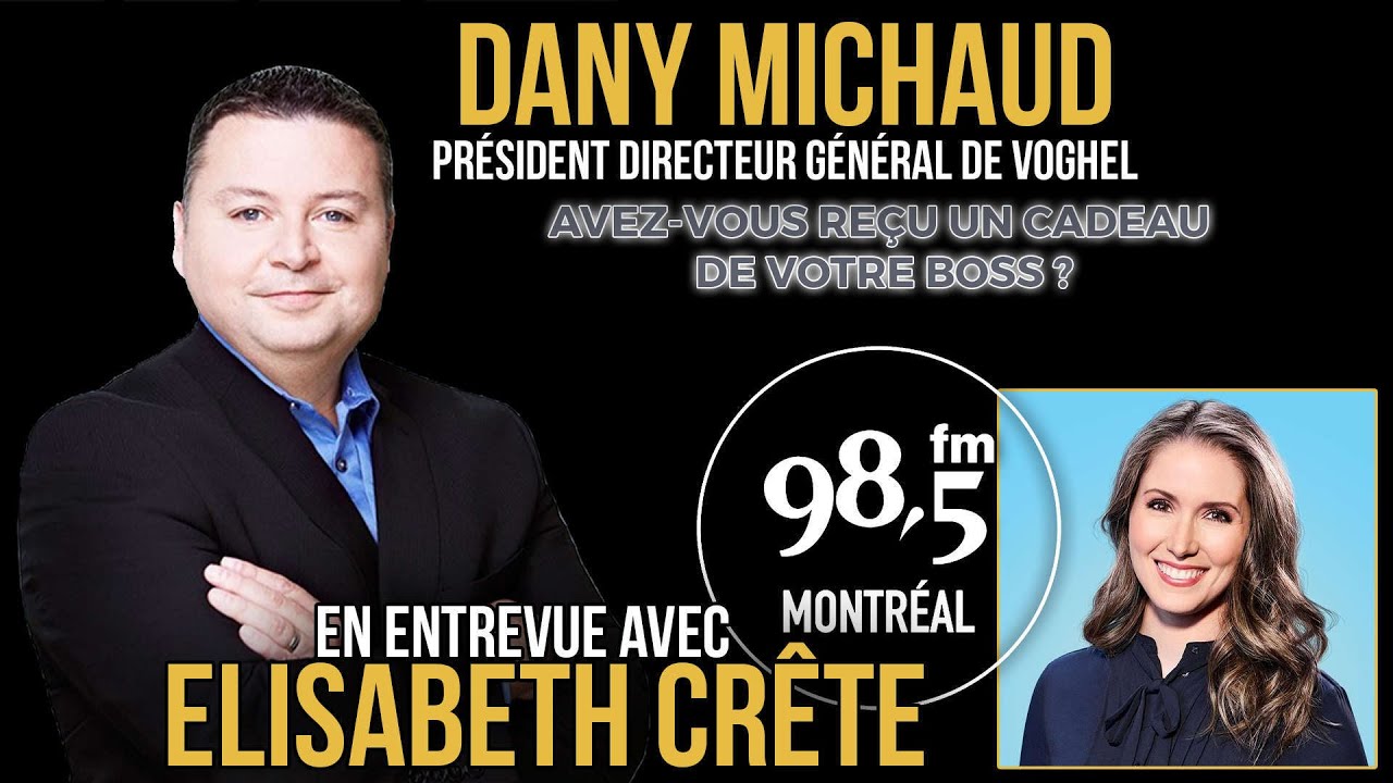 Entrevue de Dany Michaud avec Elisabeth Crête : Avez-vous reçu un ...