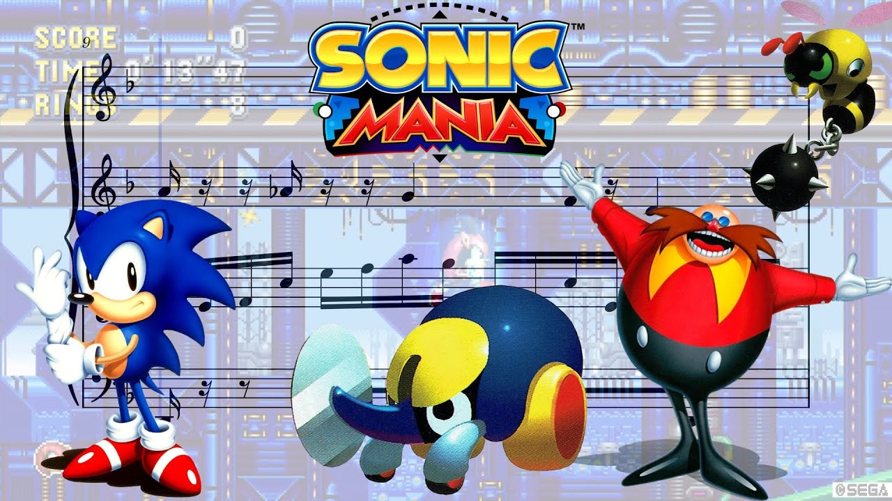 Sonic Mania - Metallic Madness: Act 1 [Piano Recreation] - YouTube