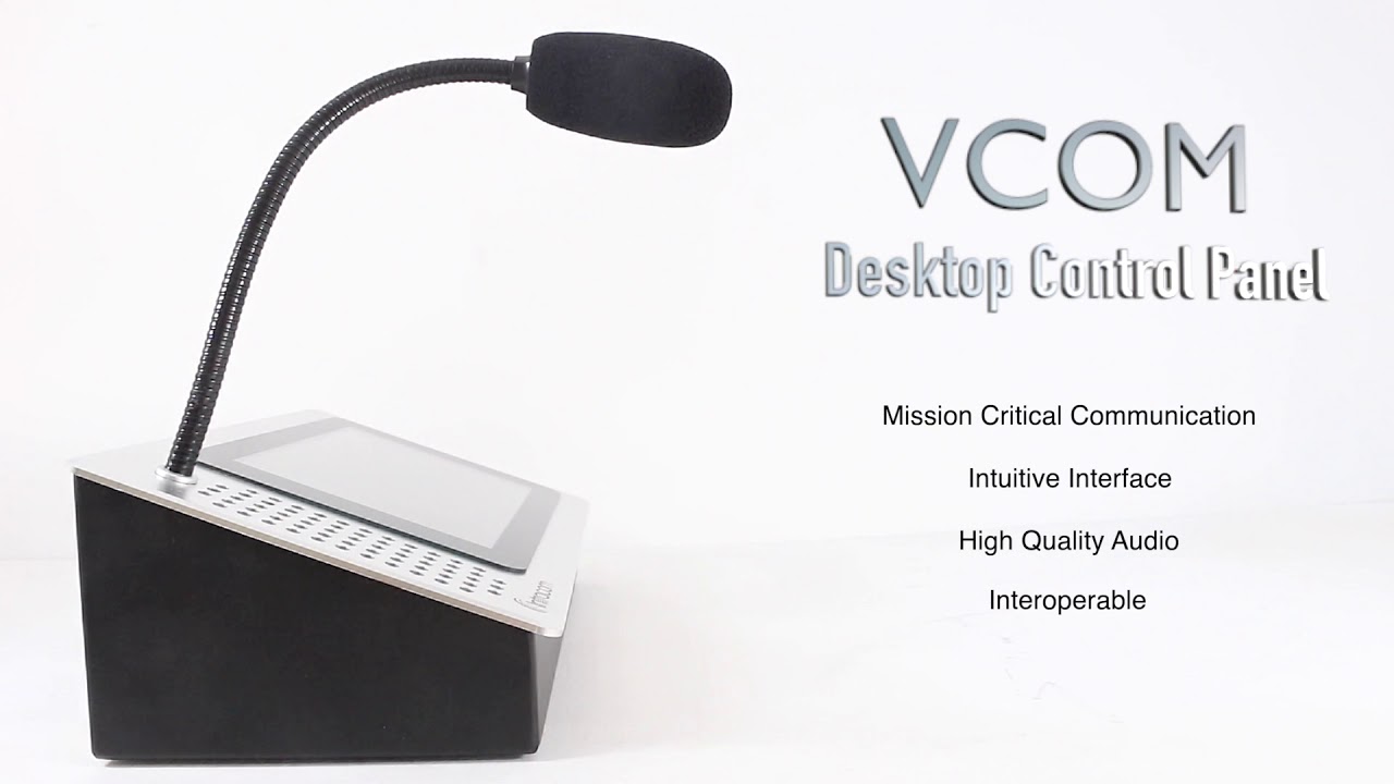 VCOM Desktop Control Panel D405 - YouTube