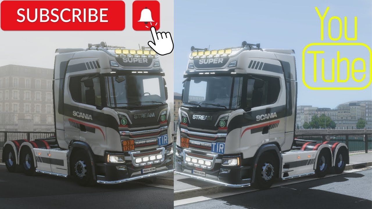 Truckers of Europe 31 Mods SKINS STREAM/ RT - SCANIA R NITTEBERG ...