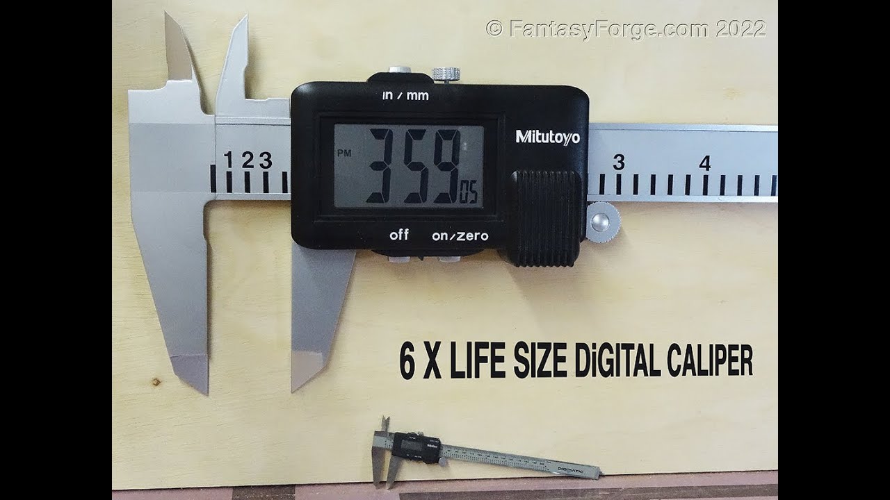 Giant MITYOYOTO Digital Caliper Part2 - YouTube