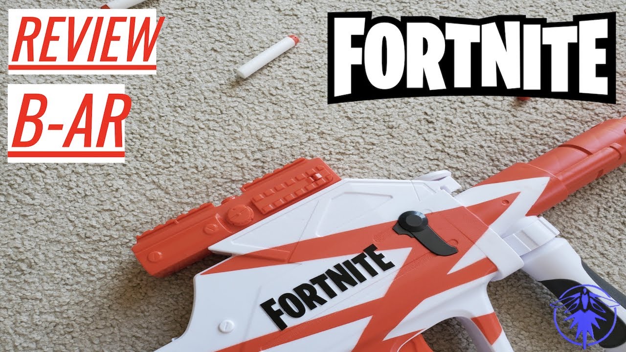 [REVIEW] NERF Fortnite B-AR | Bullpup Semi-Auto blaster! - YouTube