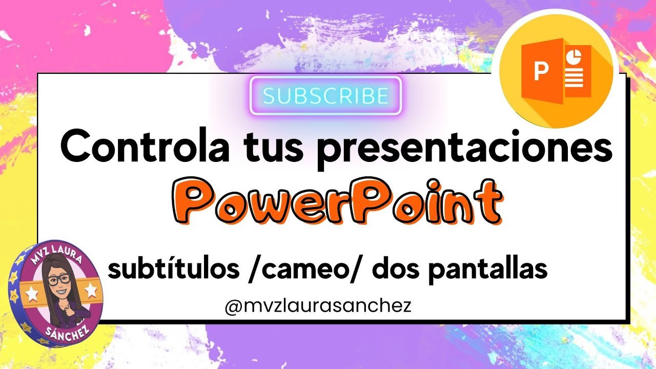 Control de presentaciones en POWERPOINT @mvzlaurasanchez - YouTube