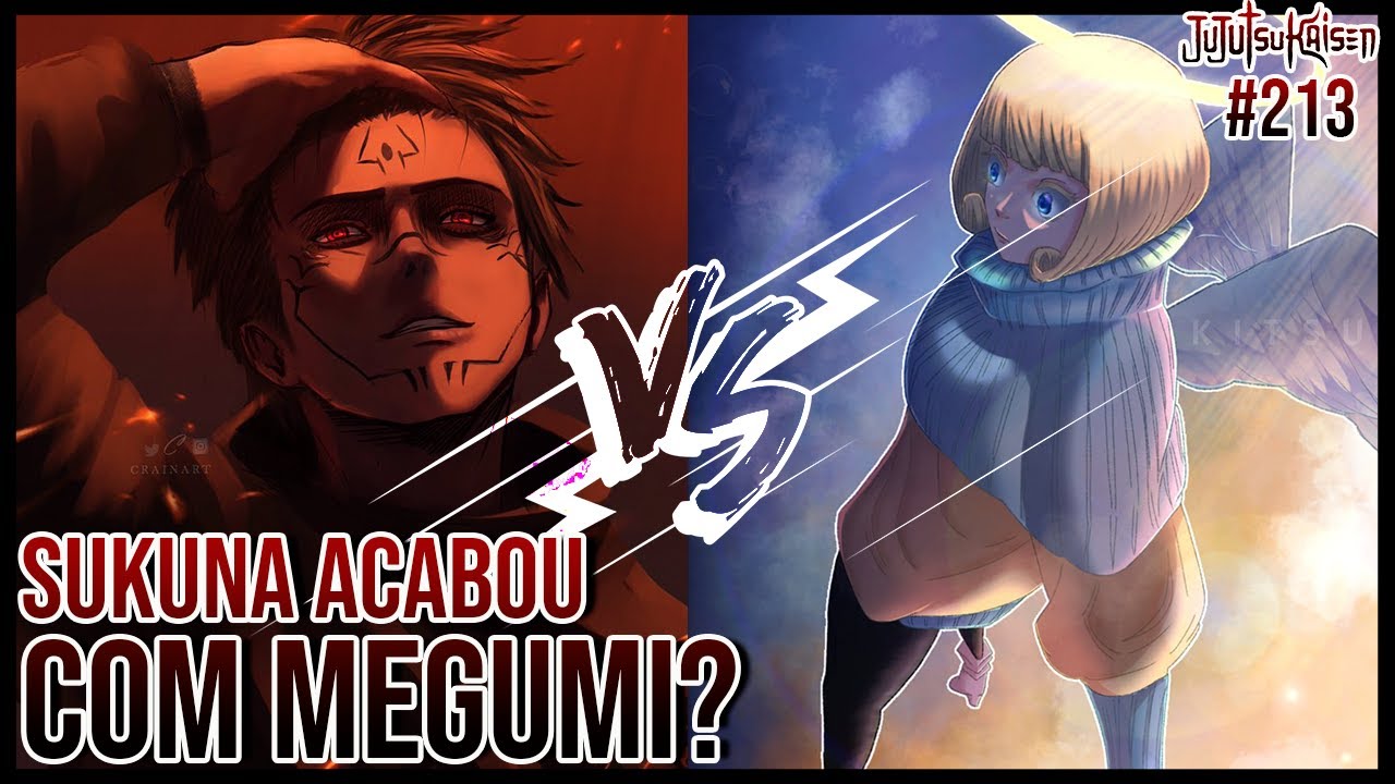 SUKUNA x HANA KURUSU E A ASSIMILAÇÃO AO CORPO DE MEGUMI | Jujutsu ...
